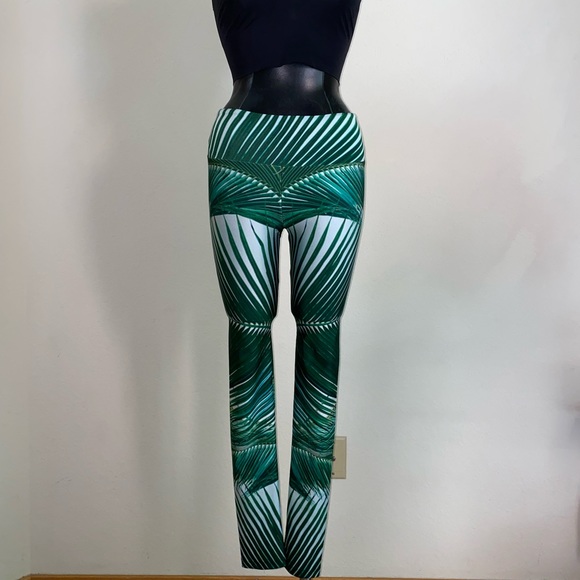 Goldsheep | Pants & Jumpsuits | Goldsheep Island Leaves Skinny Ankle ...